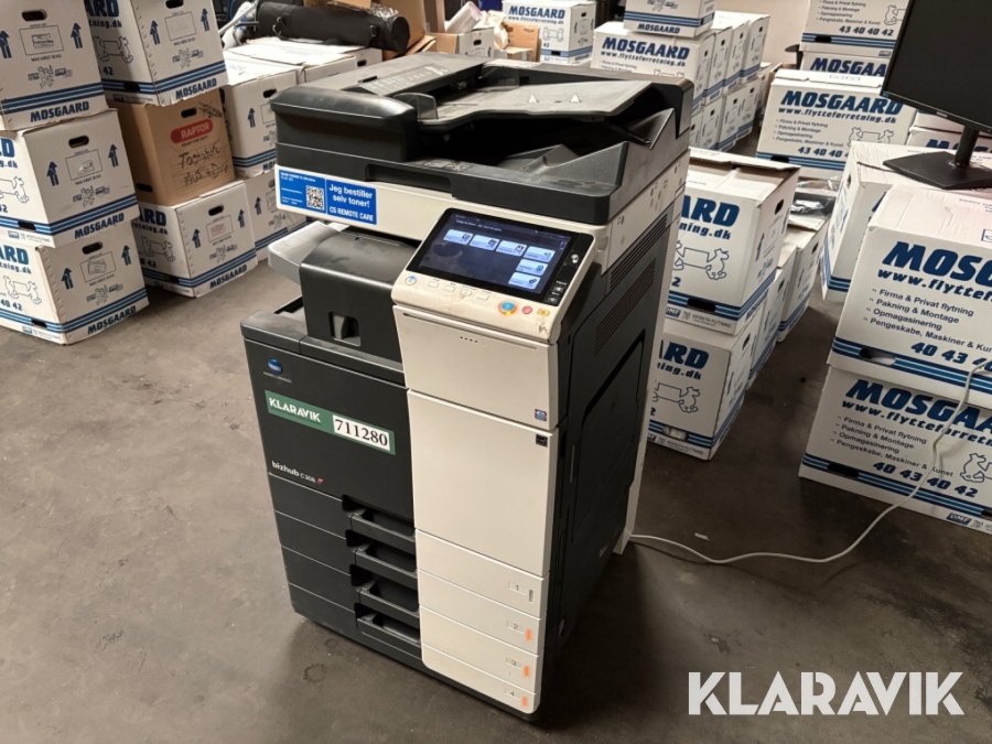Printer Konica Minolta Bizhub C308, Glostrup, Klaravik aukt
