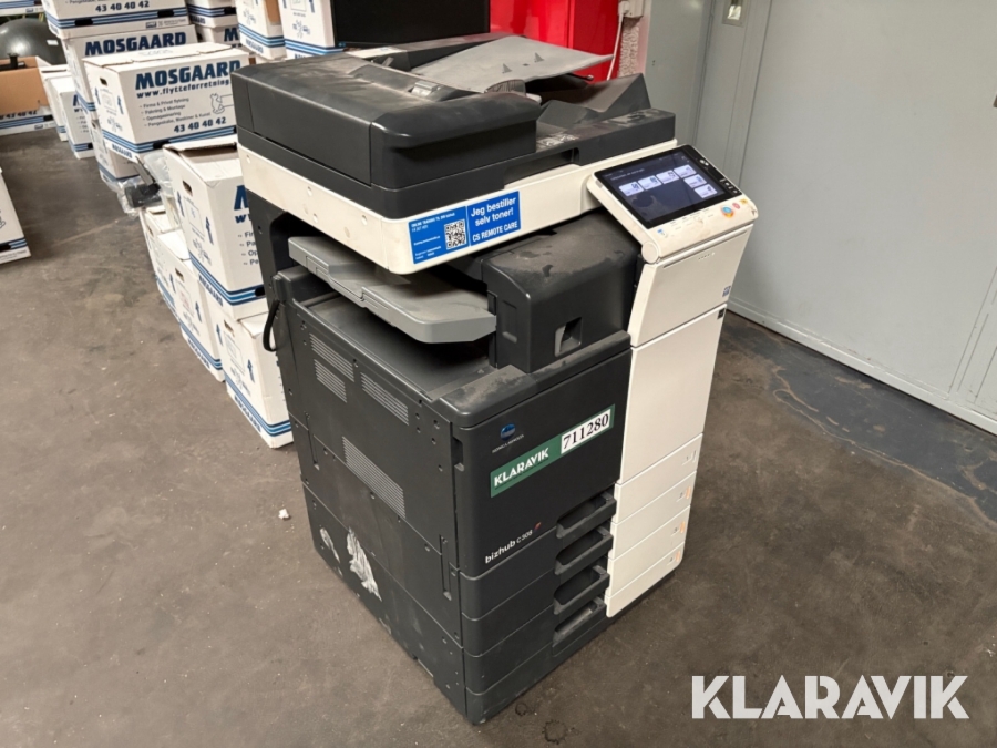 Printer Konica Minolta Bizhub C308, Glostrup, Klaravik aukt