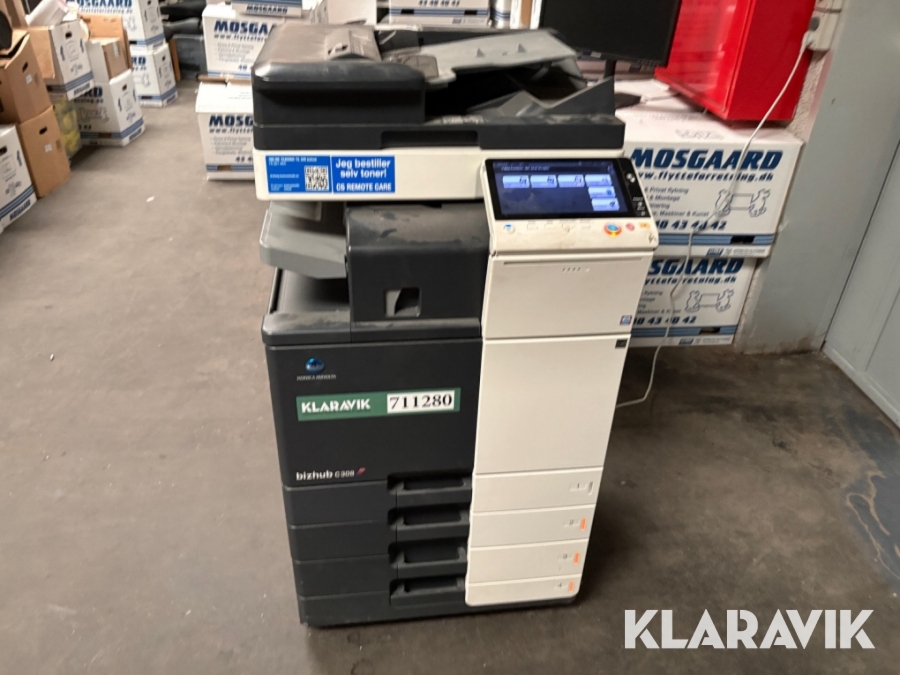 Printer Konica Minolta Bizhub C308, Glostrup, Klaravik aukt