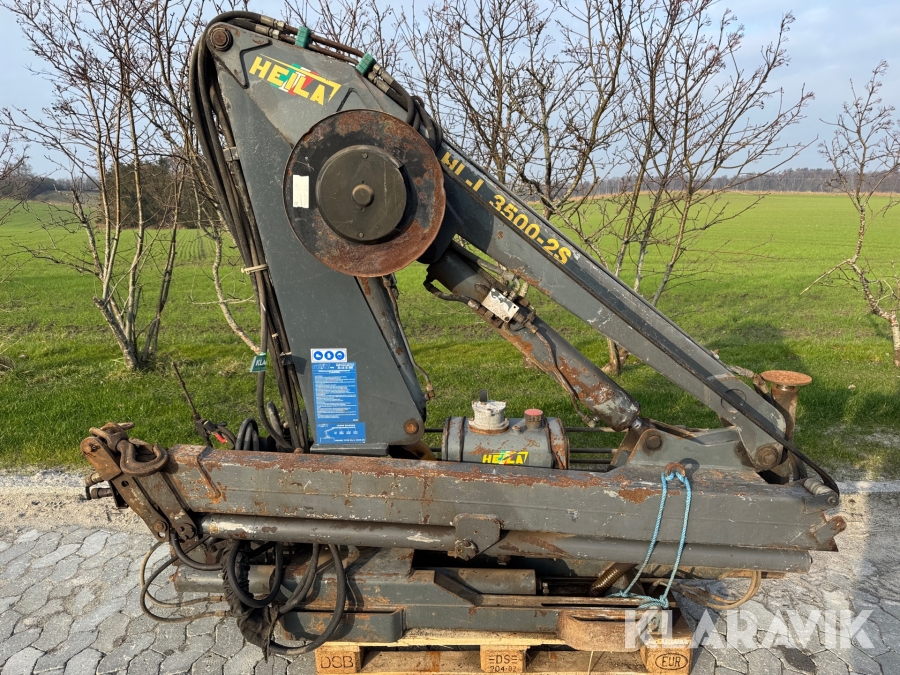 Kran Heila HL-L 3500-2S, Halsnæs, Klaravik auktioner