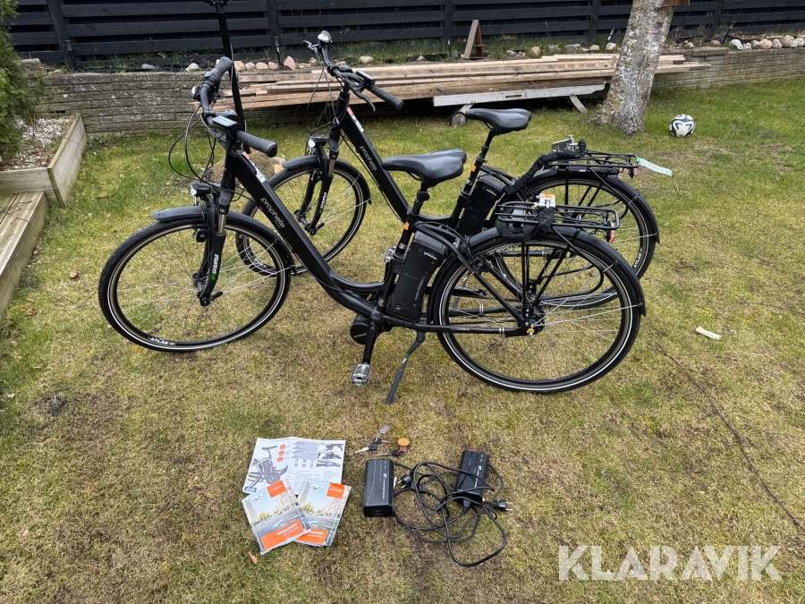 Elcykler Prophete Alu-city el-cykel 28", Egedal, Klaravik au