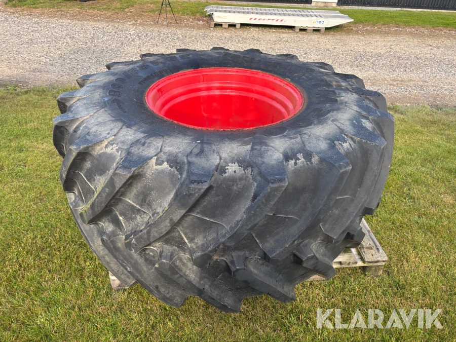 Hjul 800/65R32 Trelleborg TM 2000, Hjørring, Klaravik auktio