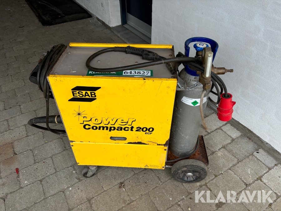 Svejsemaskiner ESAB Power Compact 200, Hjørring, Klaravik au