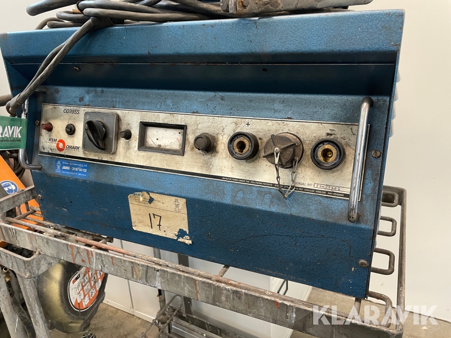 Boltsvejser KMS Omark CD70SS, Rødovre, Klaravik auktioner