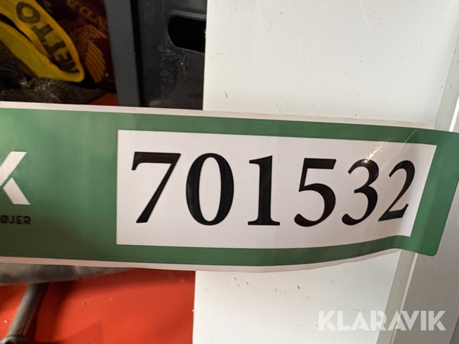 Aluminium skilt, Ikast-Brande, Klaravik auktioner