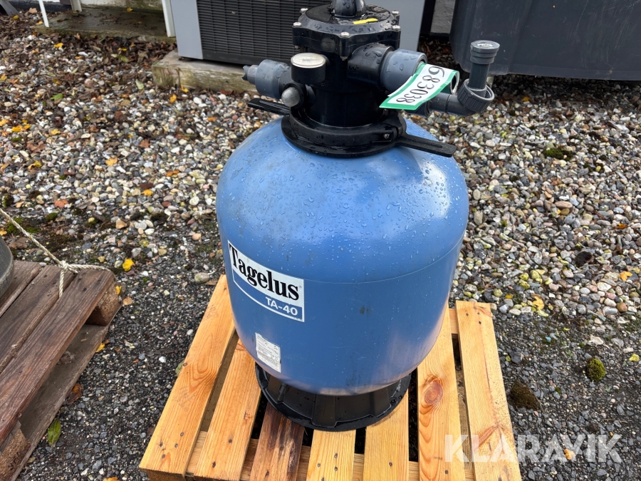 Sandfilter Tagelus TA-40, Frederikshavn, Klaravik auktioner