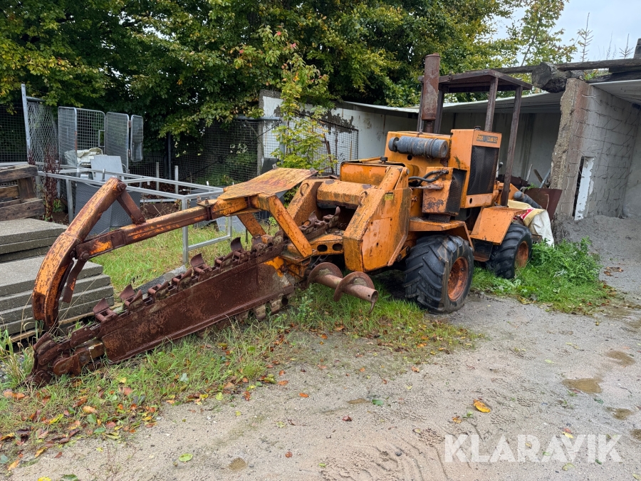 Kædegraver Case Davis Fleetline 70+4, Randers, Klaravik aukt