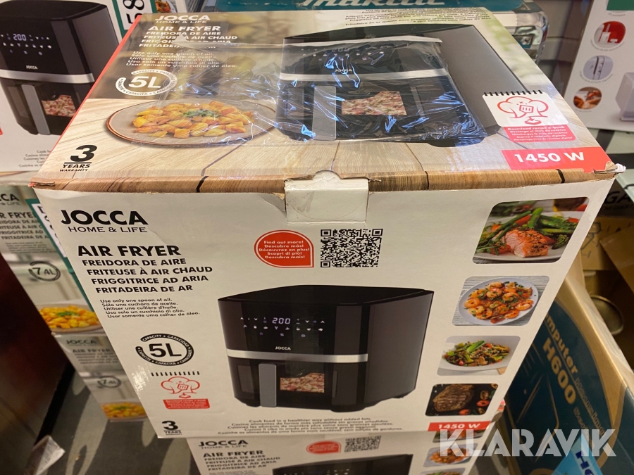 Air fryer Jocca 5 liter, Køge, Klaravik auktioner