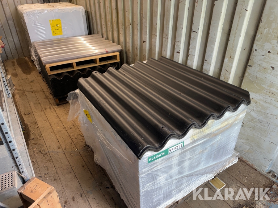 Tagplader Cembrit C1X 21 0386 NTS, Hillerød, Klaravik auktio