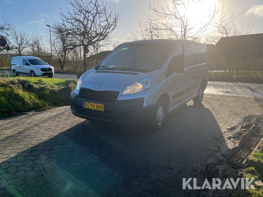 Varebil Peugeot Expert, Vejle, Klaravik auktioner