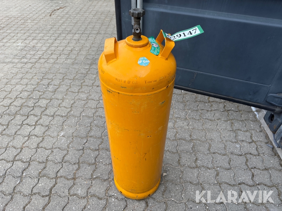 Gasflaske BP Gas, Halsnæs, Klaravik auktioner