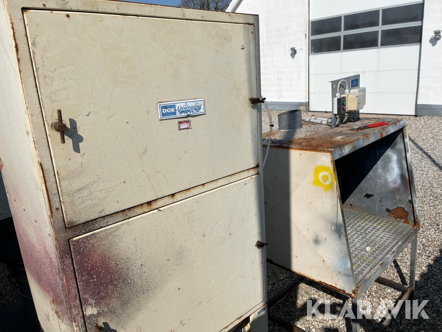 Malekabine med filter DCE Unimaster, Aabenraa, Klaravik aukt