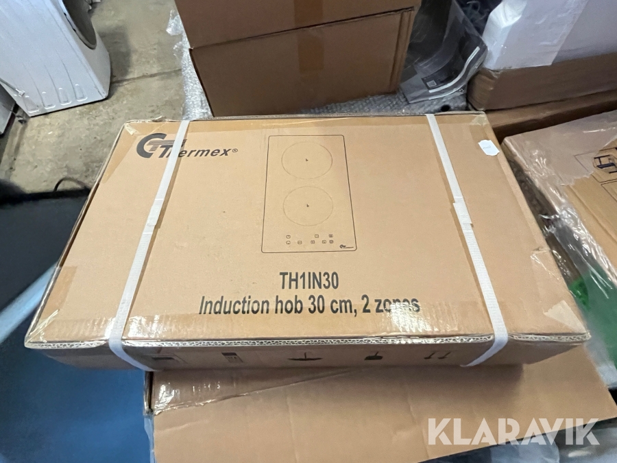 Kogeplade Thermex TH1IN30, Køge, Klaravik auktioner