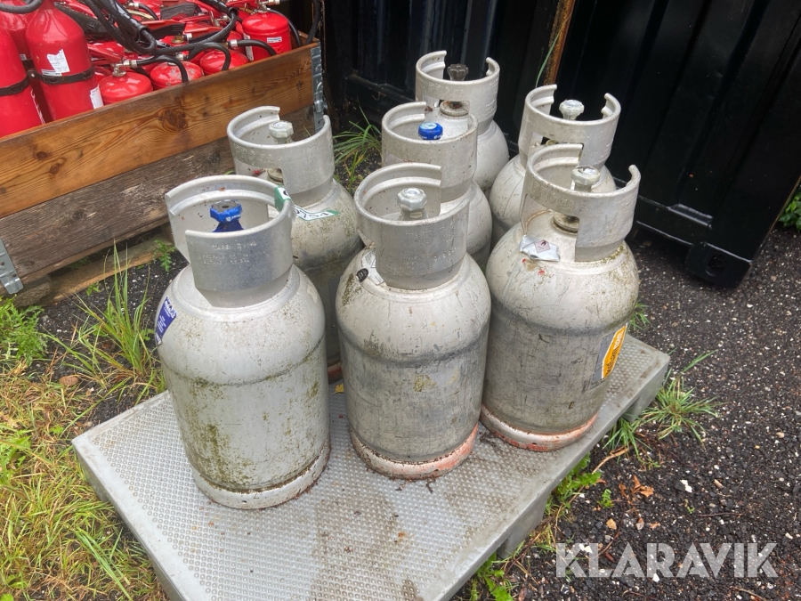 Gasflasker, Høje-Taastrup, Klaravik auktioner