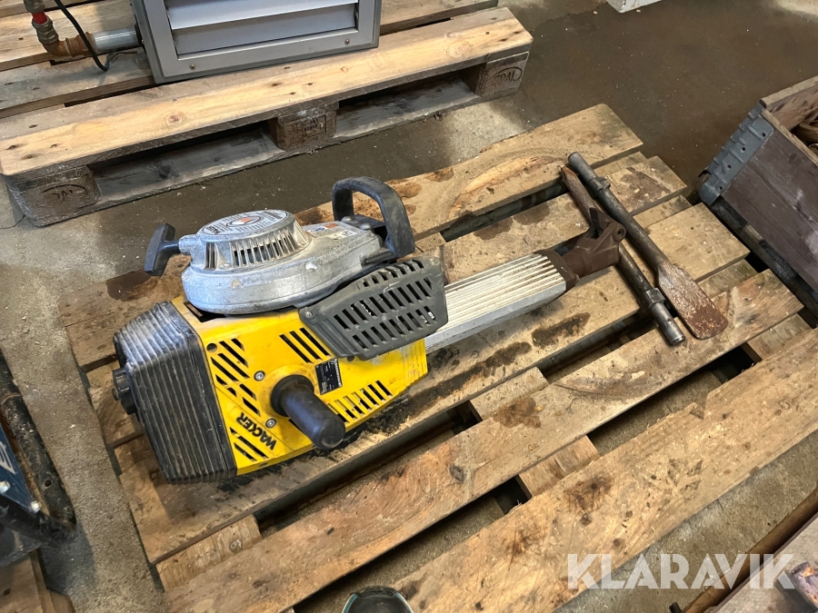 Benzin Hammer Wacker Neuson BH24, Vejle, Klaravik auktioner