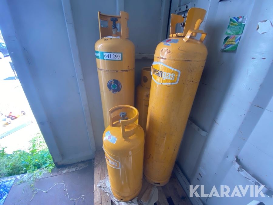 Gasflasker, Ishøj, Klaravik auktioner