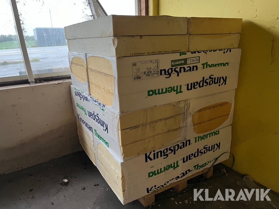 Isoleringsplader Kingspan Therma TR26, Vesthimmerlands, Klar
