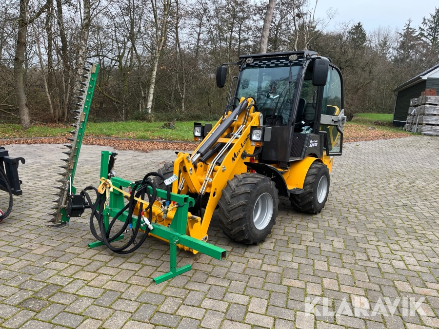 Minilæsser Max Loader 810, Sønderborg, Klaravik auktioner