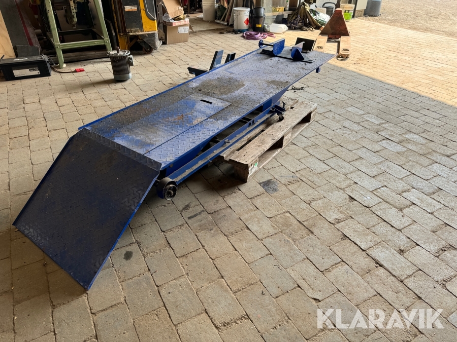 Motorcykel lift hydraulisk, Nordfyns, Klaravik auktioner