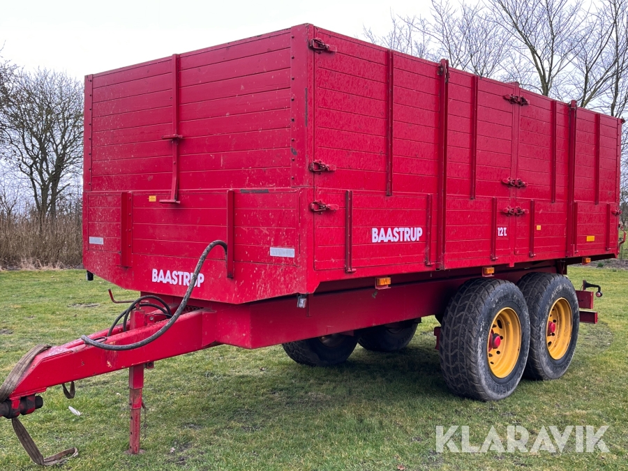 Tipvogn med bremser Bastrup, Tønder, Klaravik auktioner
