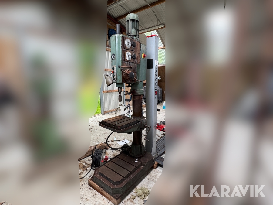 Stor Søjleboremaskine E PH-031, Gribskov, Klaravik auktioner