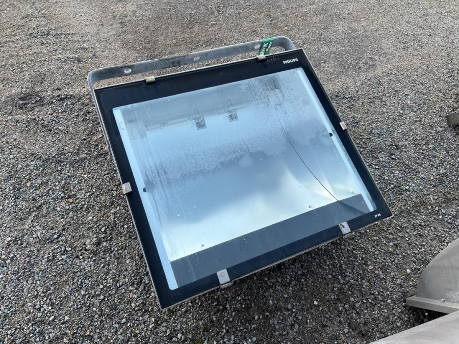 Store Aluminiums lamper