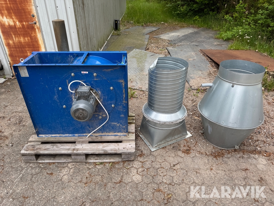 Ventilator Parlock BDS 504/2, Allerød, Klaravik auktioner