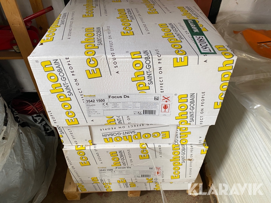 Loftplader Ecophon, Stevns, Klaravik auktioner