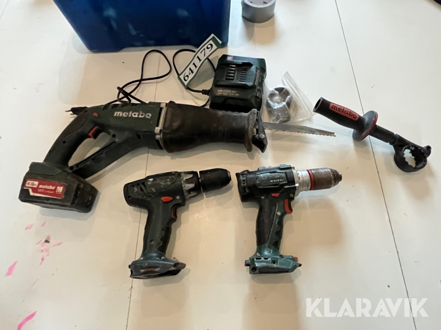 El værktøj Metabo, Køge, Klaravik auktioner