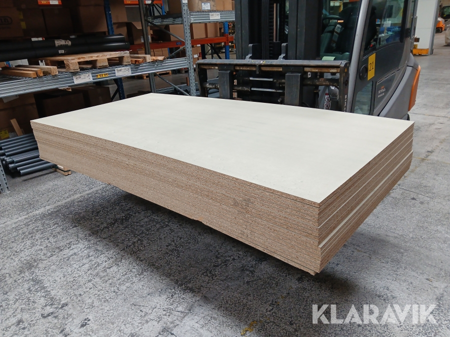 Spånplader 19mm vandfast limet 45m2, Ringsted, Klaravik aukt