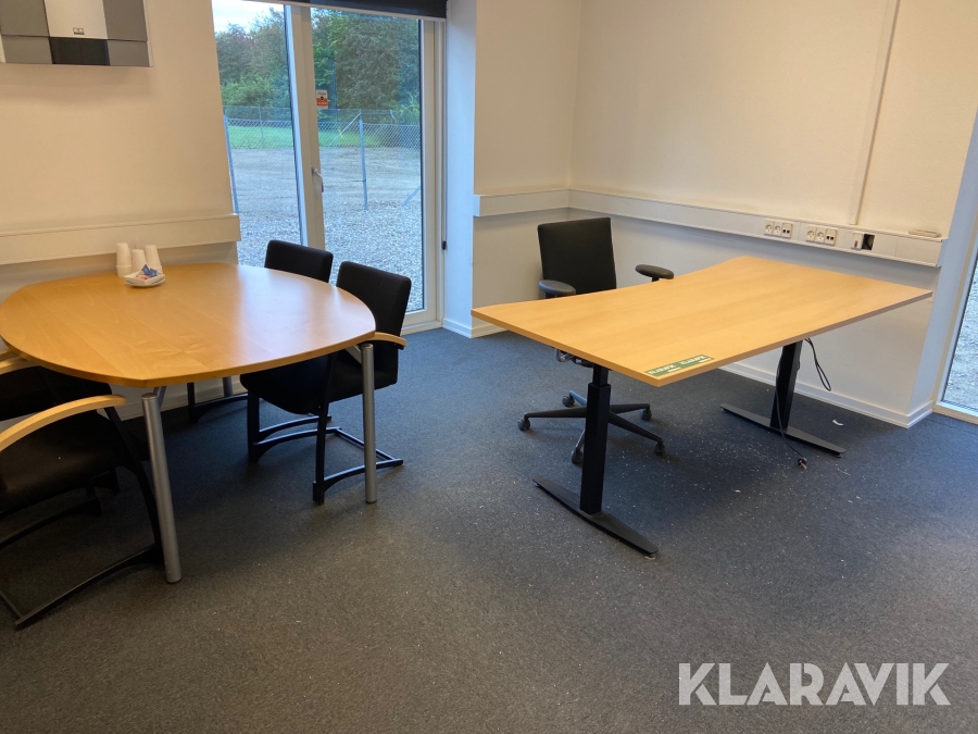 Kontor møbler Skrivebord Skrivebord mm, Fredericia, Klaravik