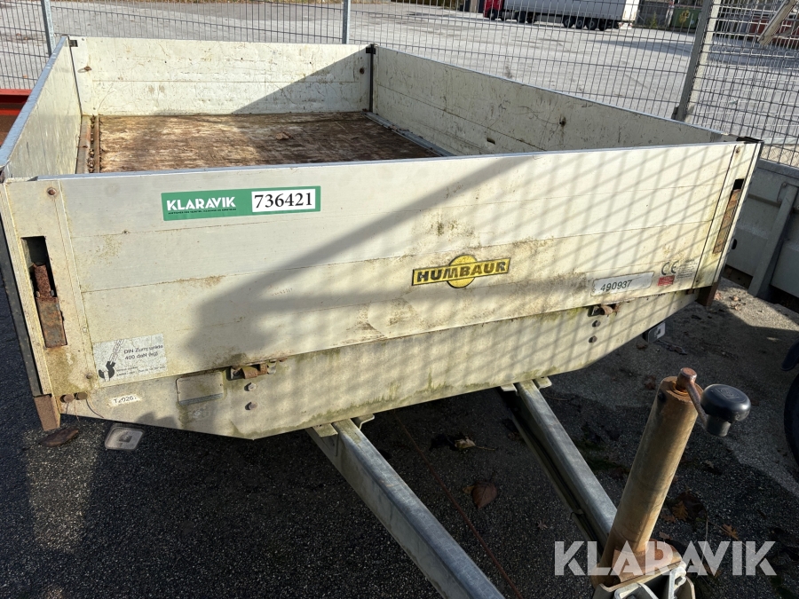 Trailer Humbaur HT 20.26, Tønder, Klaravik auktioner