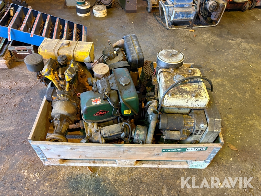 Motorer 4 styk, Randers, Klaravik auktioner