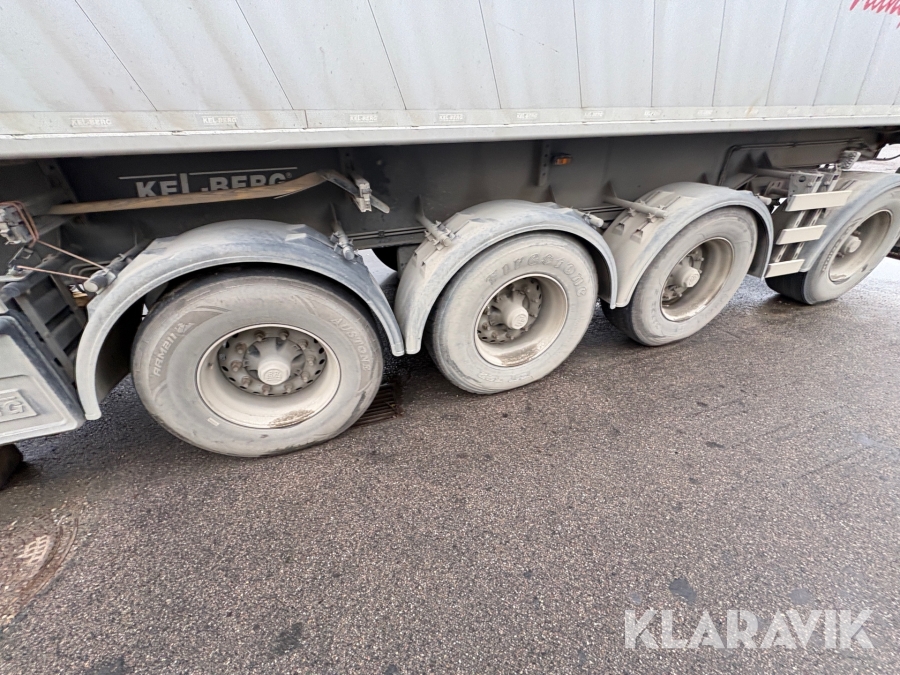 Tiptrailer Kel-Berg T364K/T98A, Ringsted, Klaravik auktioner