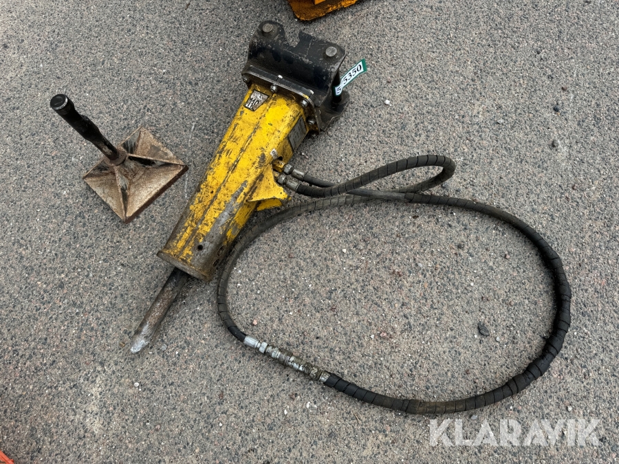 Hydraulisk Hammer Socomec DMS 50, Egedal, Klaravik auktioner