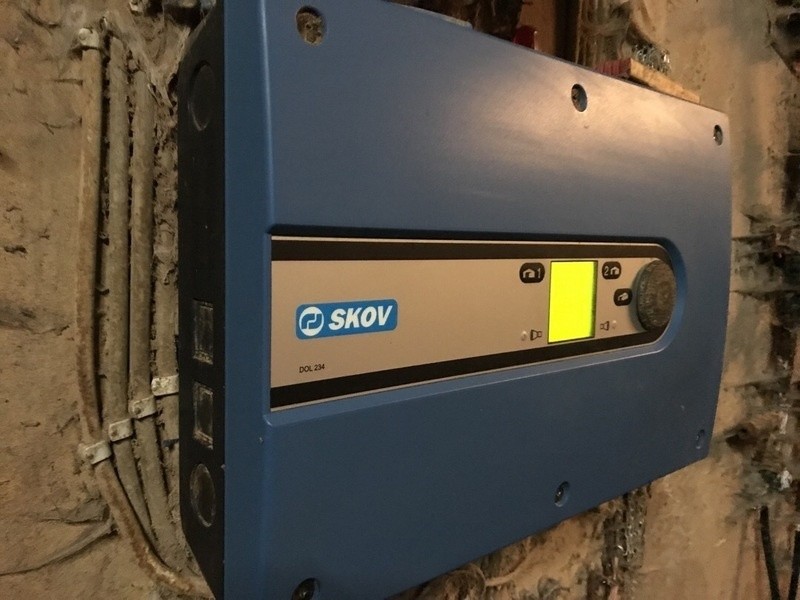 Styring til varme og ventilation