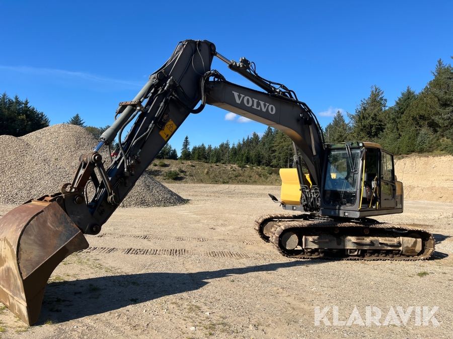 Gravemaskine Volvo EC160DL, Thisted, Klaravik auktioner