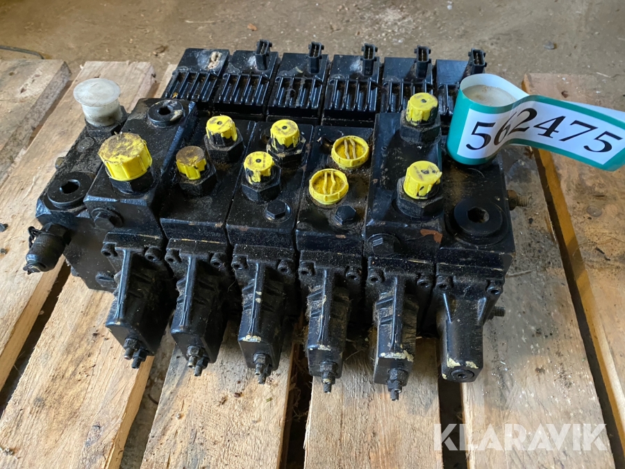 Ventilblok 6 ventiler Danfoss PVG 32 12 volt, Sønderborg, Kl