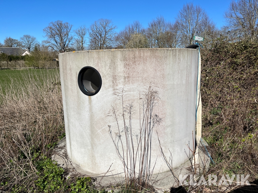 Beton olieudskiller tank Effer Din 4040/EN 1825, Næstved, Kl