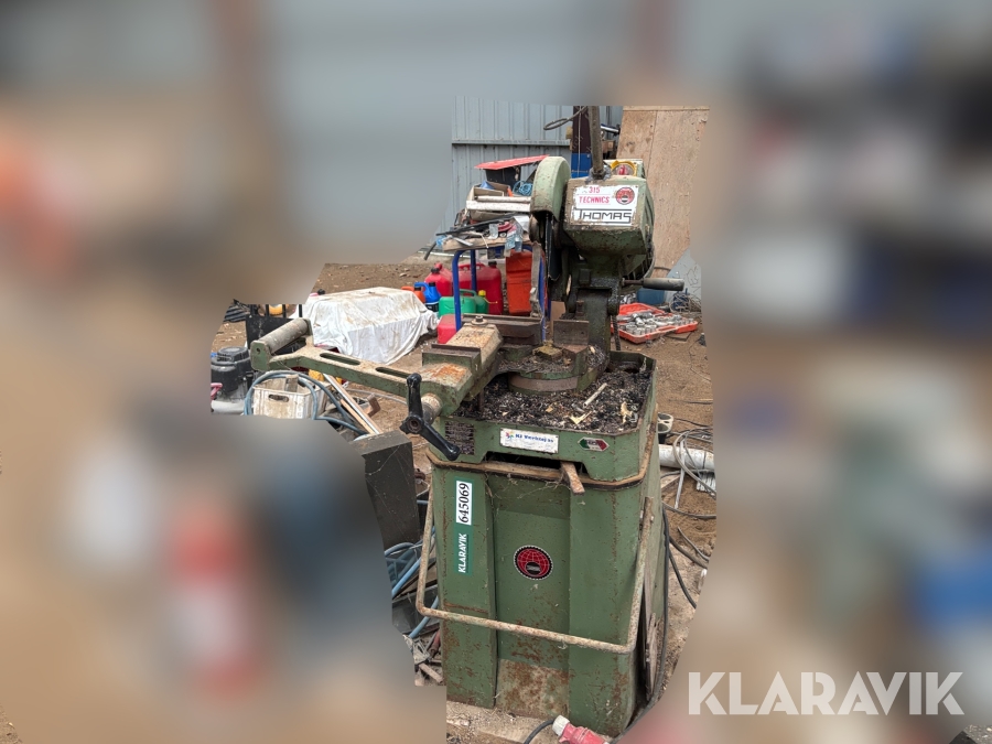 Stål kapsav Thomas Technics 315, Kalundborg, Klaravik auktio